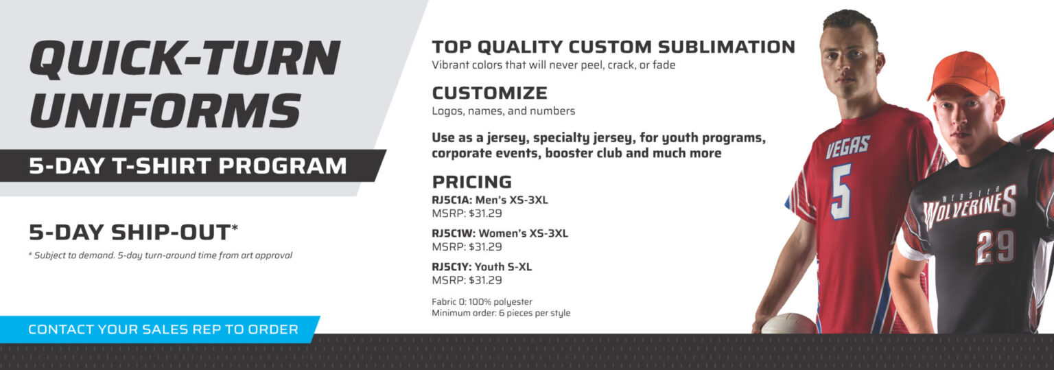 5 Day T-Shirt Program - Game One